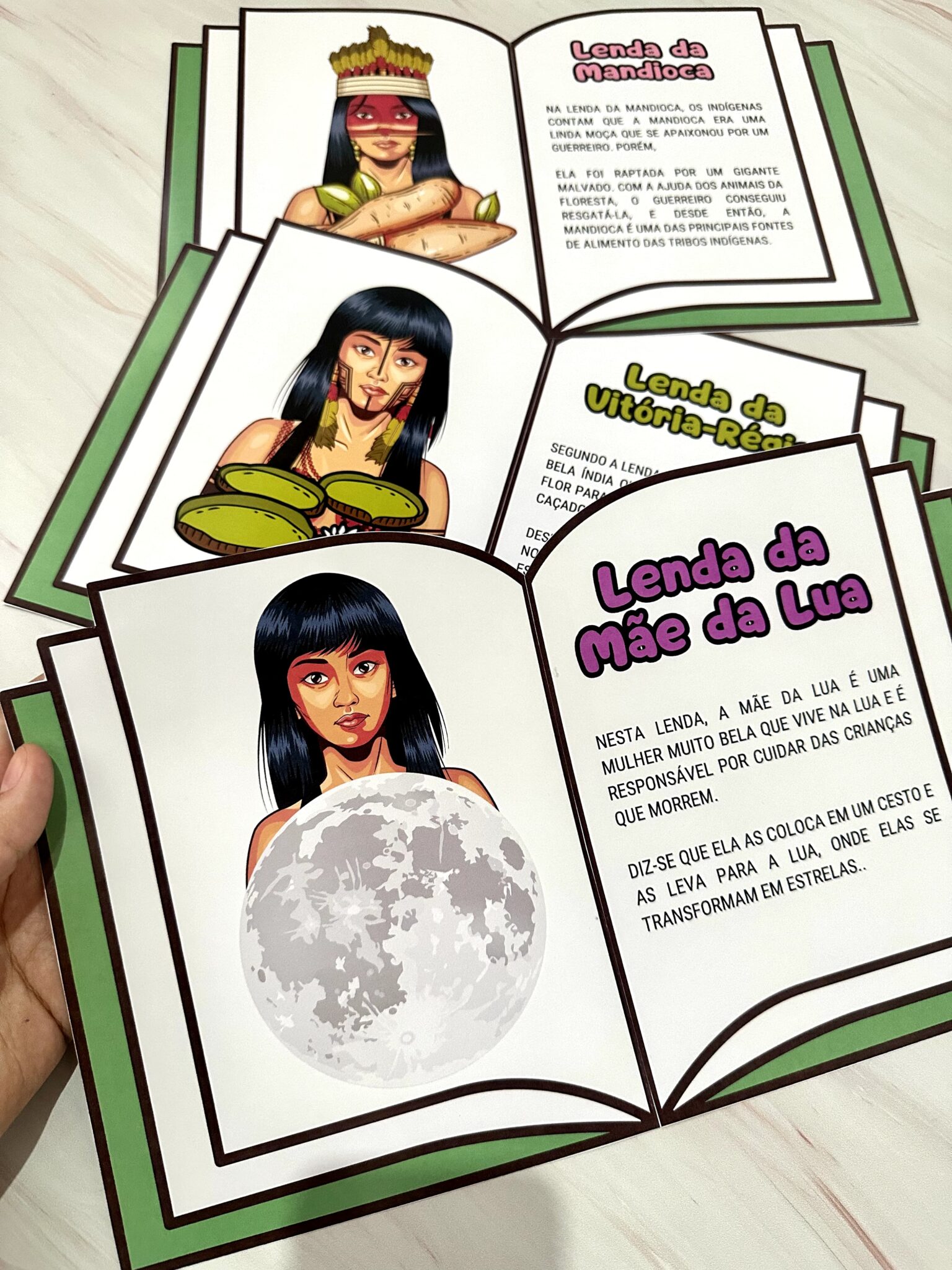 Livro Lendas indígenas – Espaço Alfabetizando